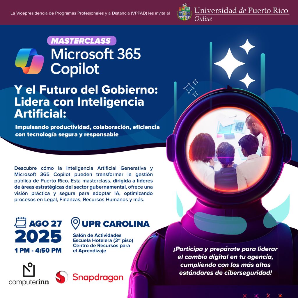 Masterclass M365 Copilot Chat: El Futuro del Gobierno - Lidera con ...